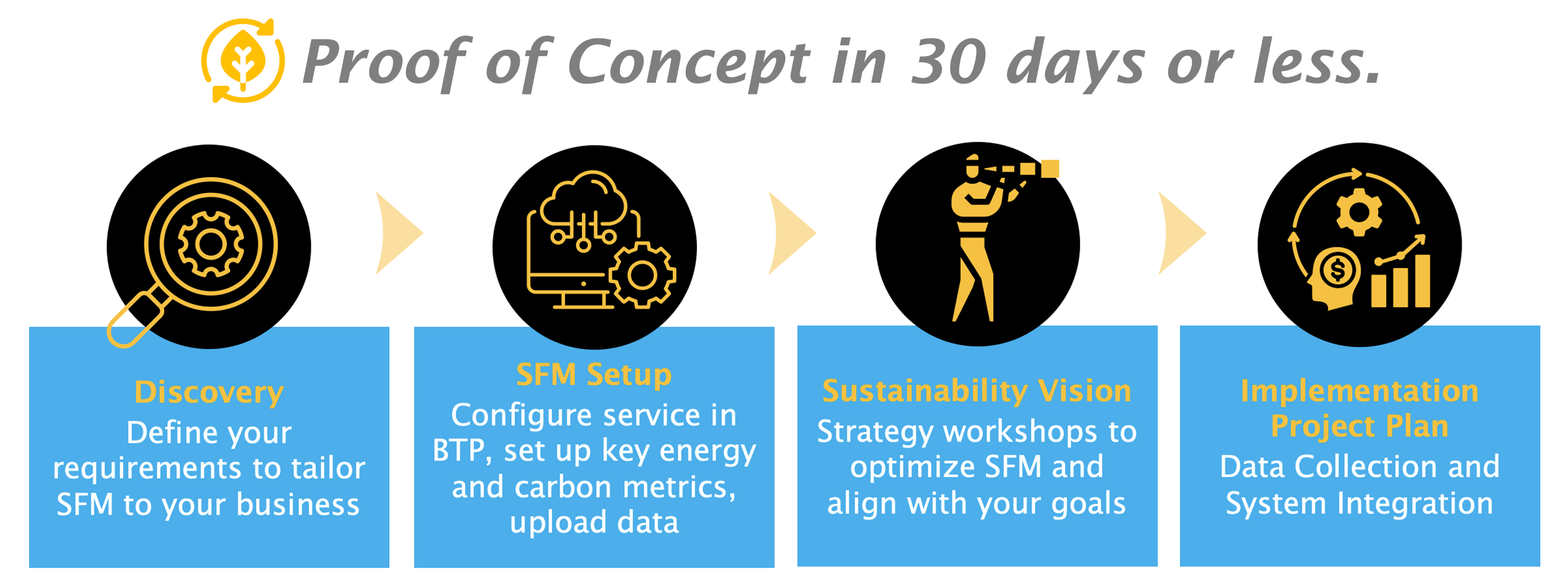 SAP Sustainability Footprint Management POC | Carbon Accounting in 30 Days